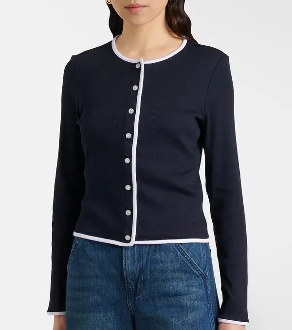 Veronica Beard Wilmer Cotton-blend Cardigan