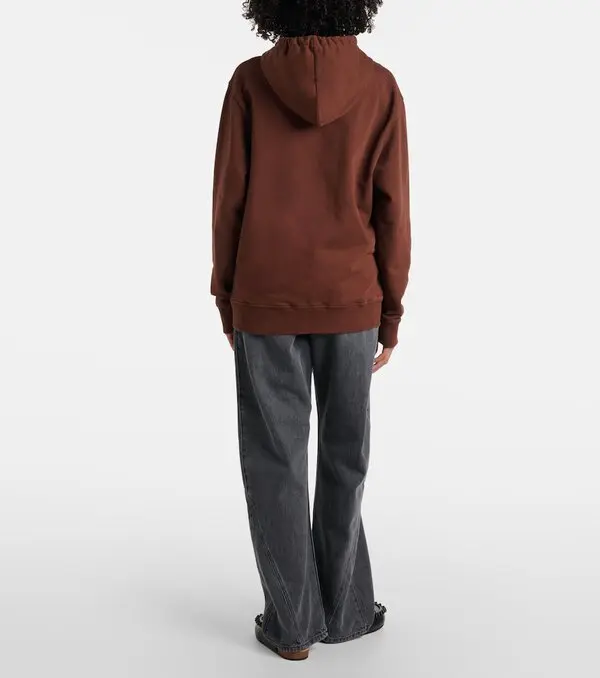 JW Anderson Embroidered Cotton Hoodie