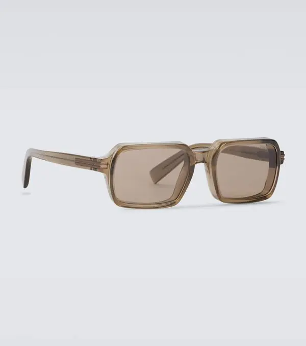 Zegna Square Sunglasses - Brown