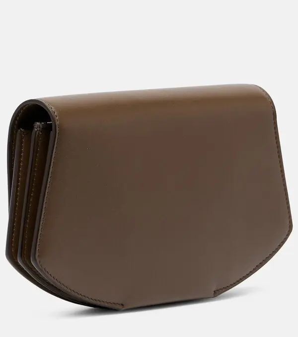 Savette Florence Leather Clutch - Green