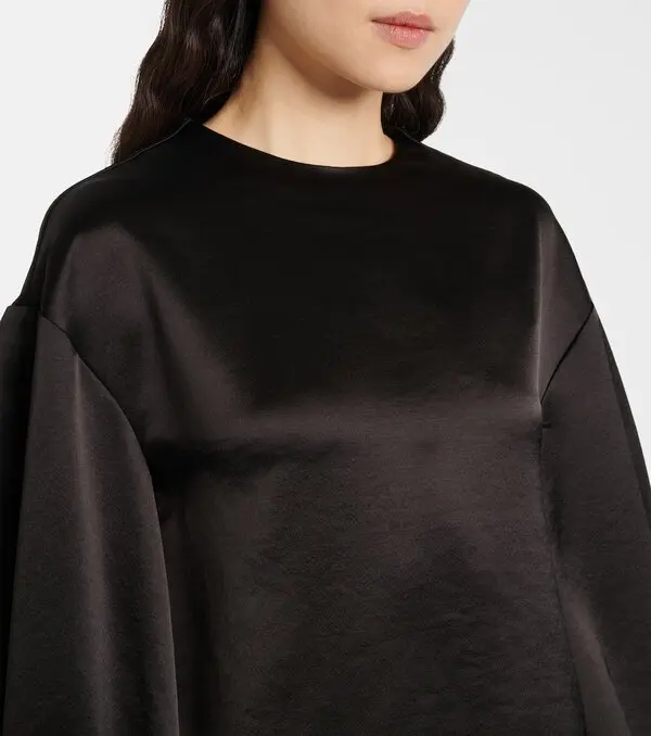 JW Anderson Satin Top - Black