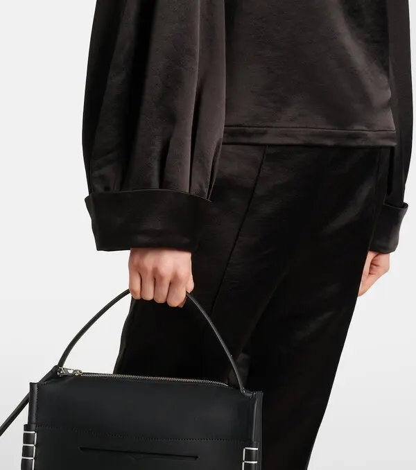 JW Anderson Satin Top - Black