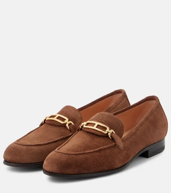 TOM FORD Whitney Suede Loafers