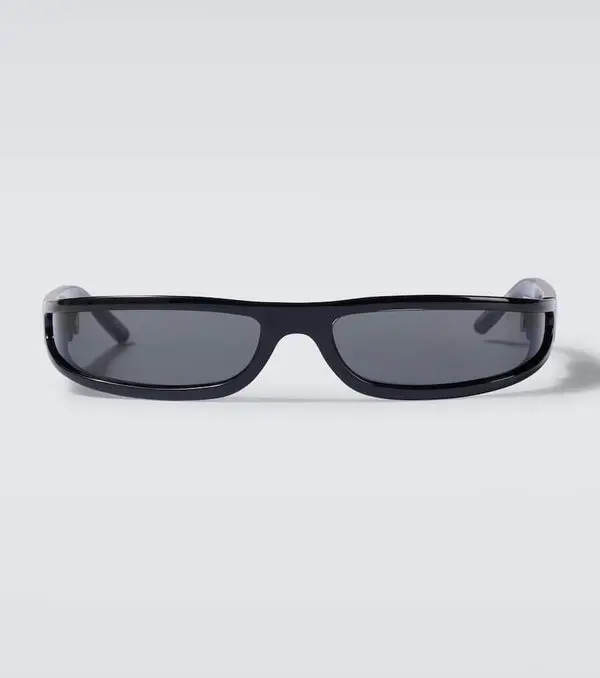 Rick Owens Fog Rectangle Sunglasses - Black