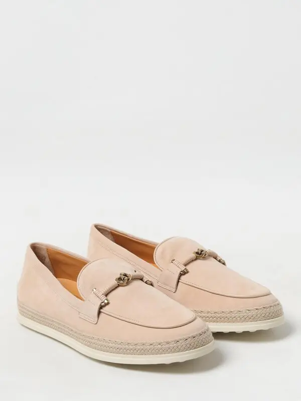 TOD'S Suede Loafers With Horsebit Detail