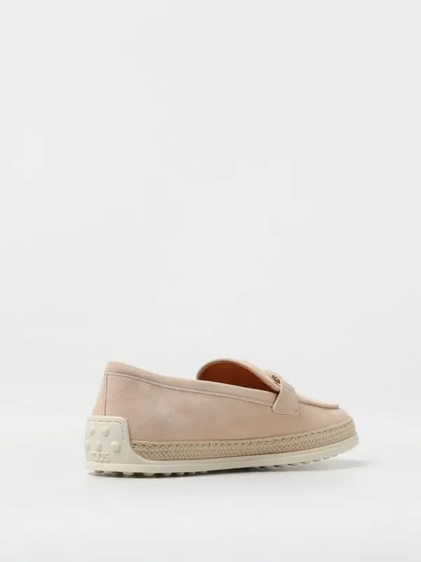TOD'S Suede Loafers With Horsebit Detail