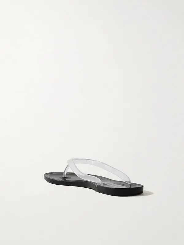 Christopher Esber Jo Pvc Flip Flops - Black