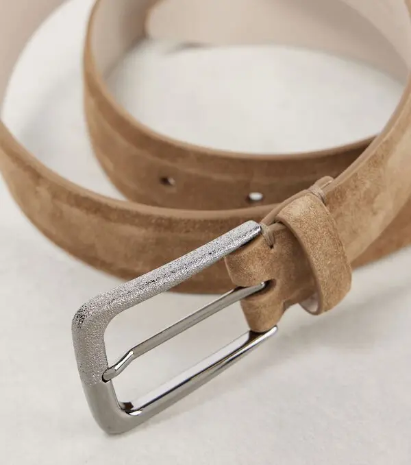 Brunello Cucinelli Suede Belt