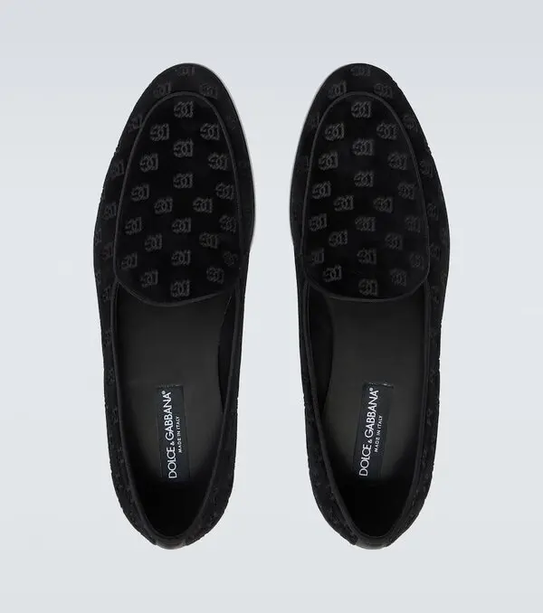 Dolce & Gabbana Vivaldi Velvet Loafers