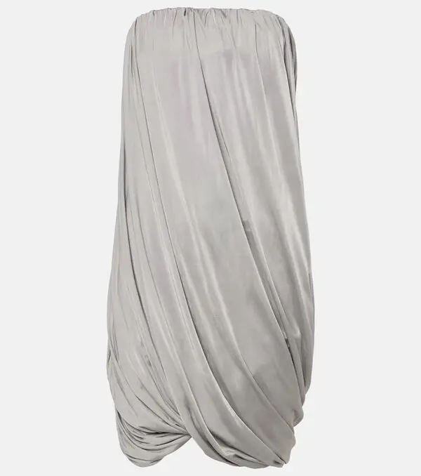 Attico Draped Minidress