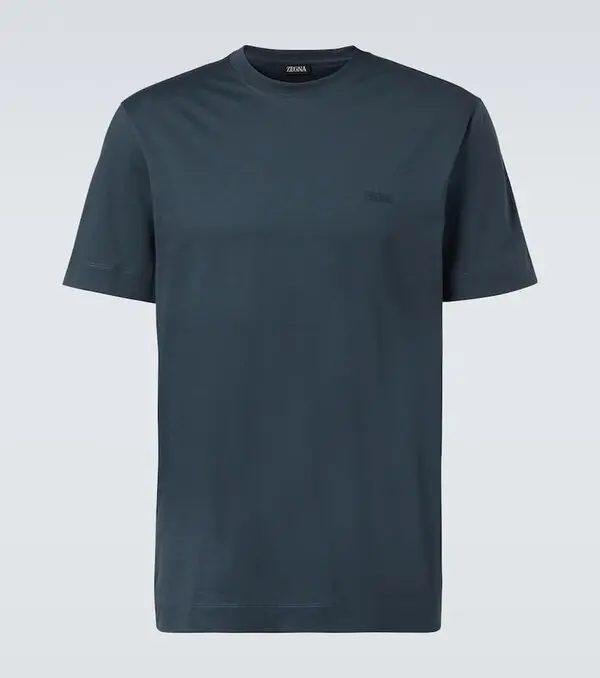 Zegna Logo Cotton T-shirt