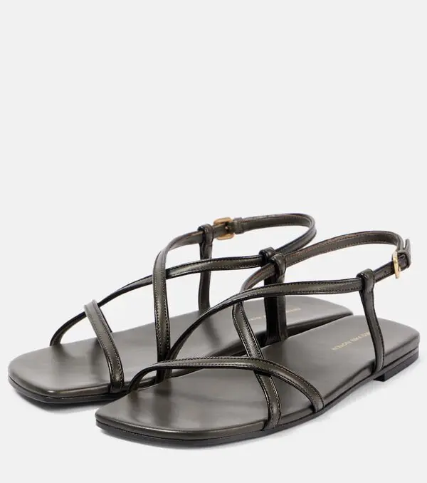 Dries Van Noten Leather Sandals