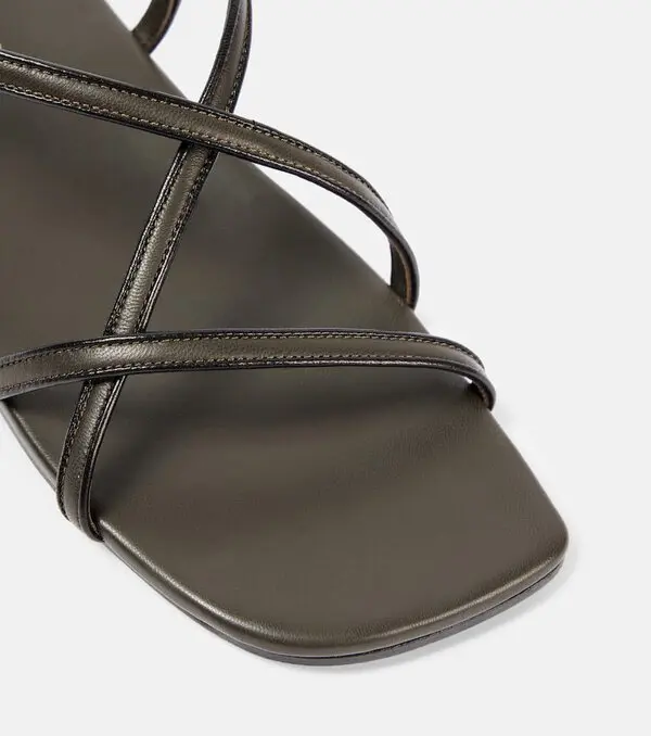 Dries Van Noten Leather Sandals