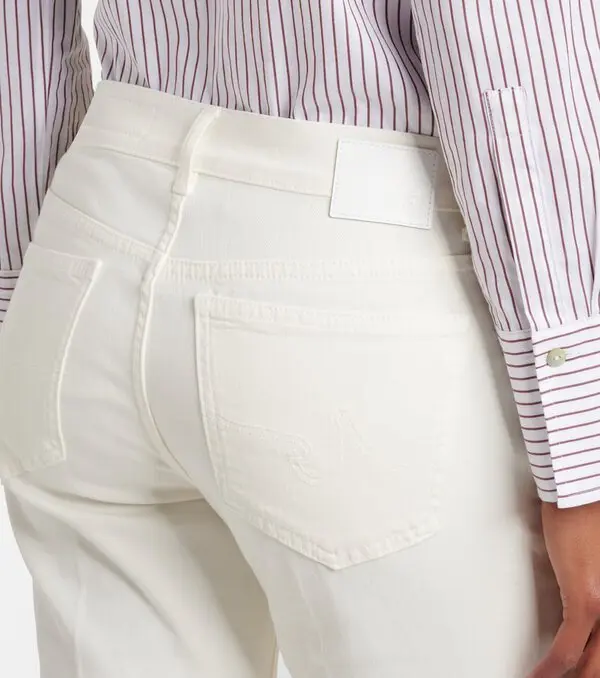 Ag Cologne Capri Jeans - White
