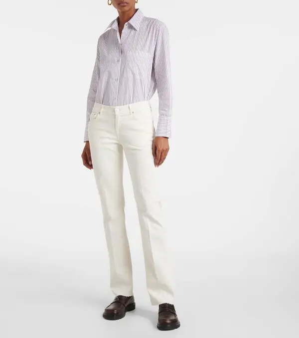 Ag Cologne Capri Jeans - White