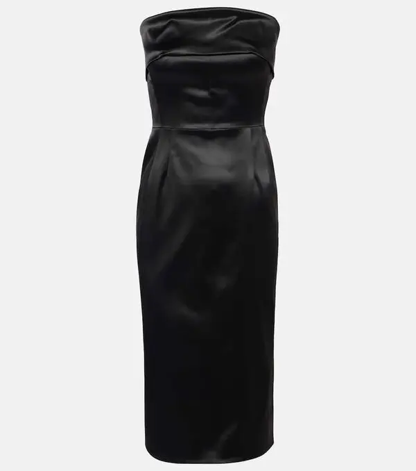Dolce & Gabbana Satin Bustier Dress