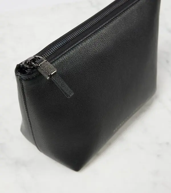Brunello Cucinelli Small Leather Pouch - Black