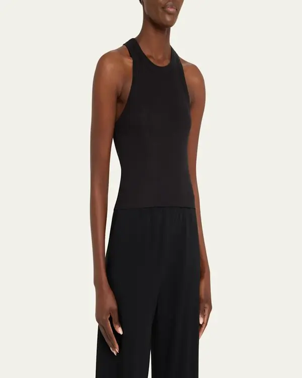Nsf Amaya Ribbed Cropped Tank Top