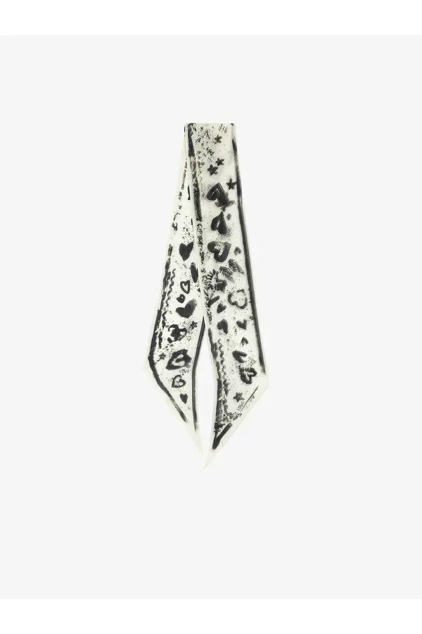 Zadig&Voltaire Jessie Silk Scarf - Natural