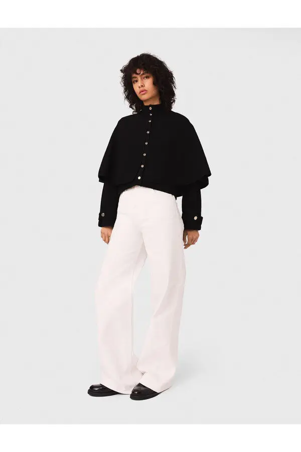 Maje Cape-effect Cardigan