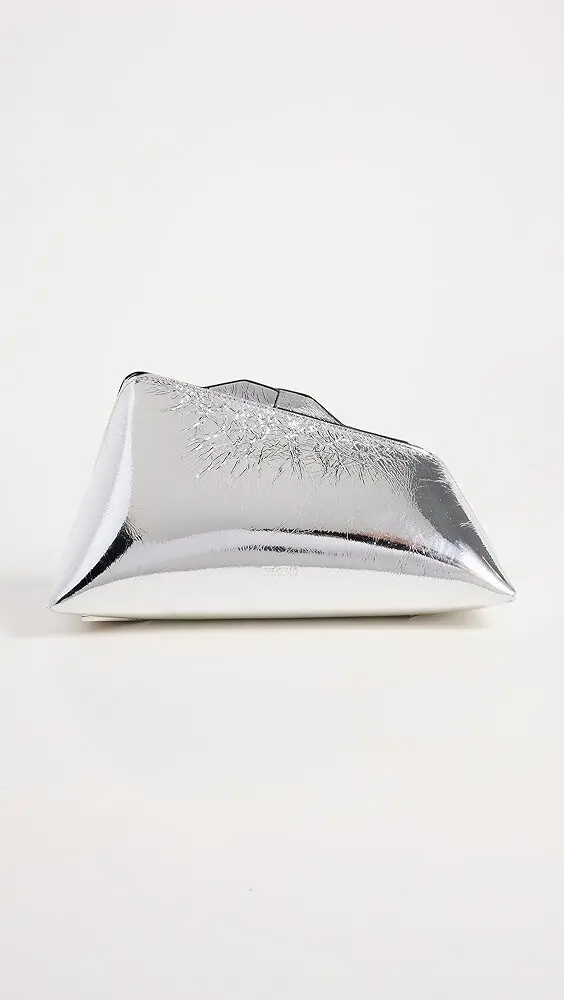 Attico 8.30 Pm Clutch - Silver