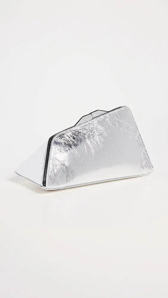 Attico 8.30 Pm Clutch - Silver
