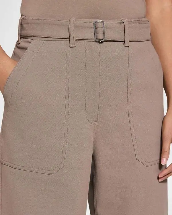 Theory Twill Utility Pants - Walnut