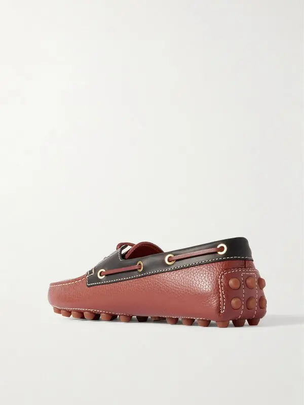 TOD'S Gommino Two-tone Leather Loafers