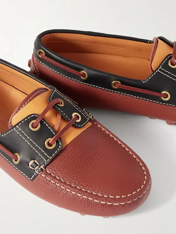 TOD'S Gommino Two-tone Leather Loafers
