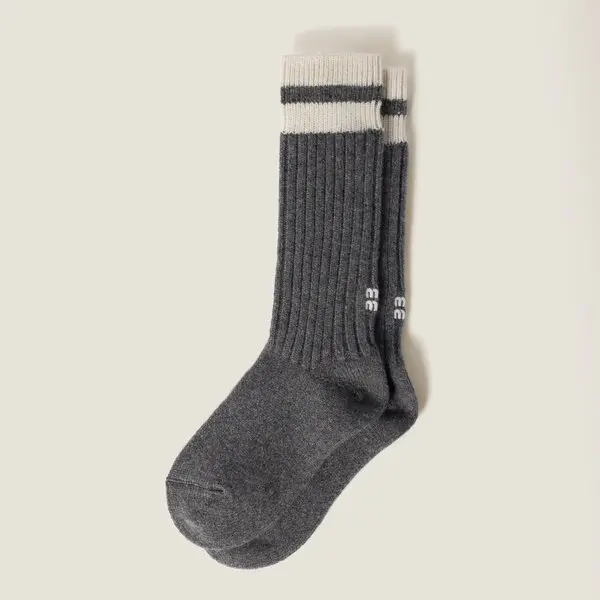 Miu Miu Wool And Cashmere Blend Socks