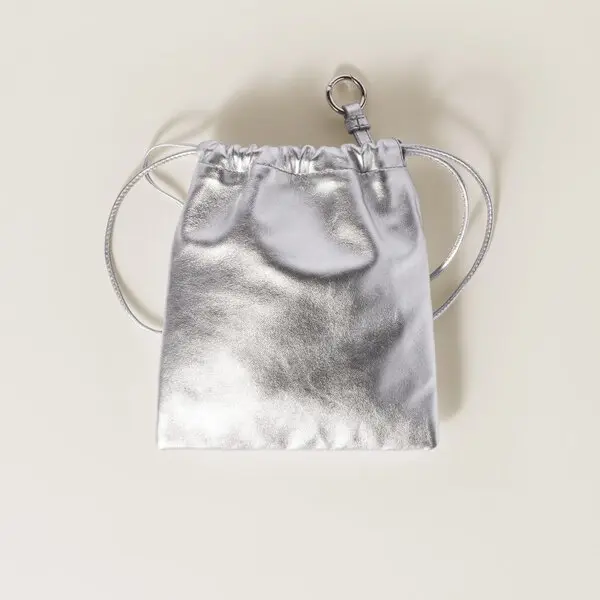Miu Miu Nappa Leather Pouch