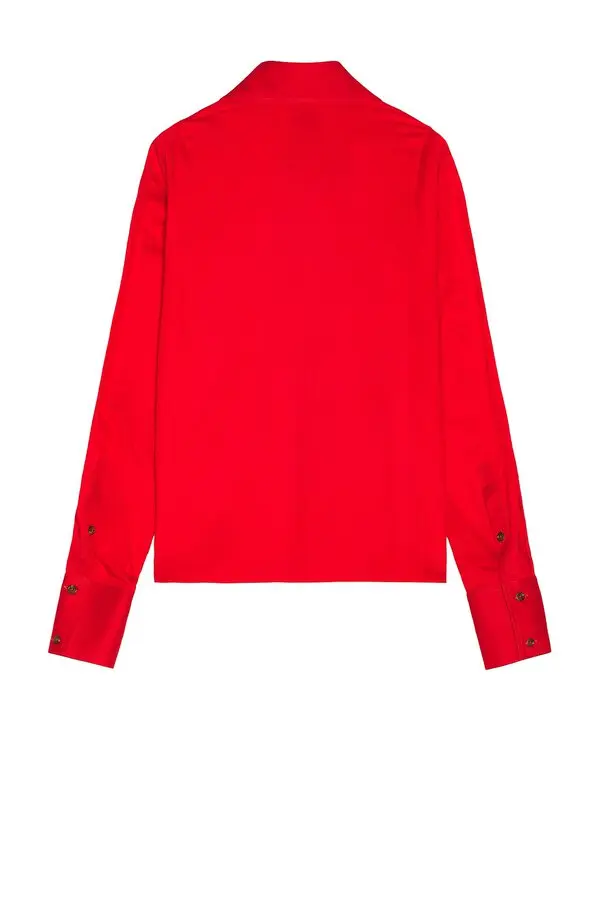 BIANCA SAUNDERS Tucker Shirt In Red