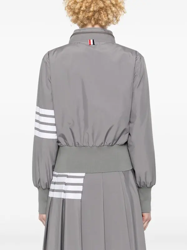 Thom Browne Ripstop Bomber Jacket - Grey