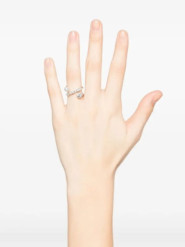 SWAROVSKI Matrix Cocktail Ring - Silver
