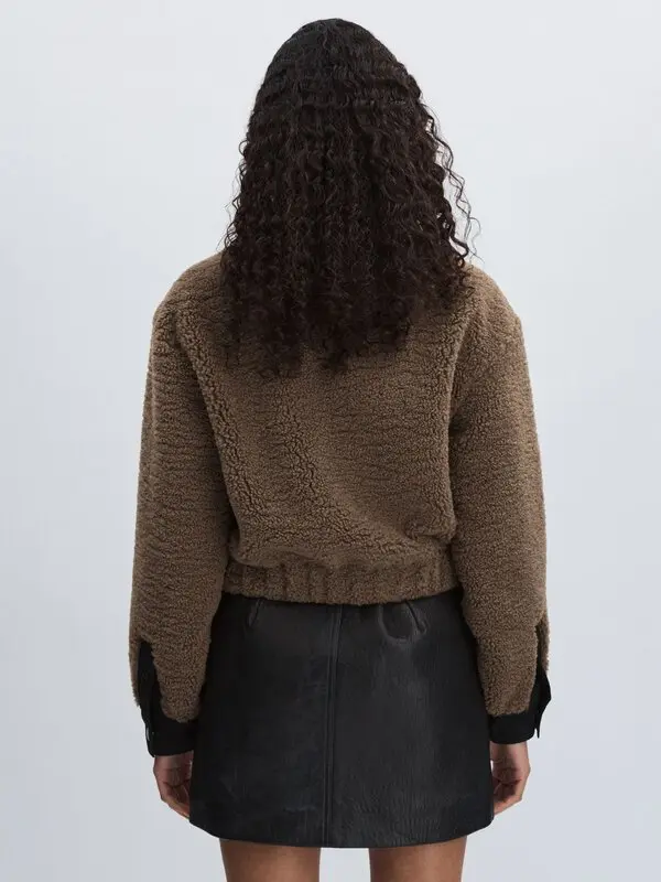 Paige Locklin Faux Shearling Jacket