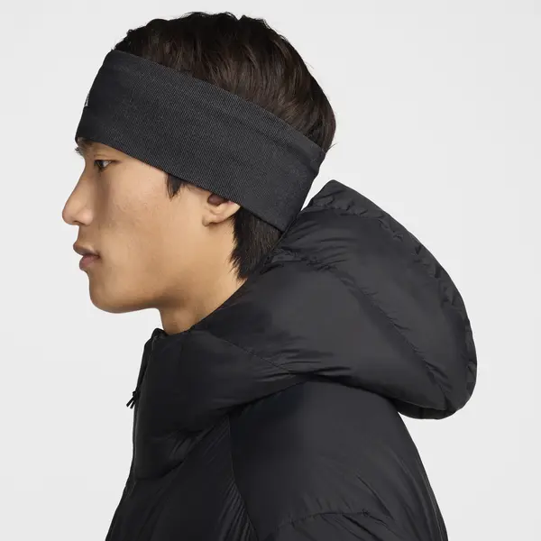 日本未発売 NIKE ACG HEADBAND Nike Dri-Fit Uv Protection Lightweight Seamless Headband - Black
