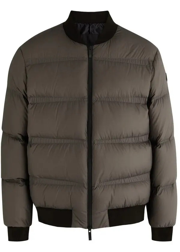 Moncler Vioz Quilted Nylon Bomber Jacket