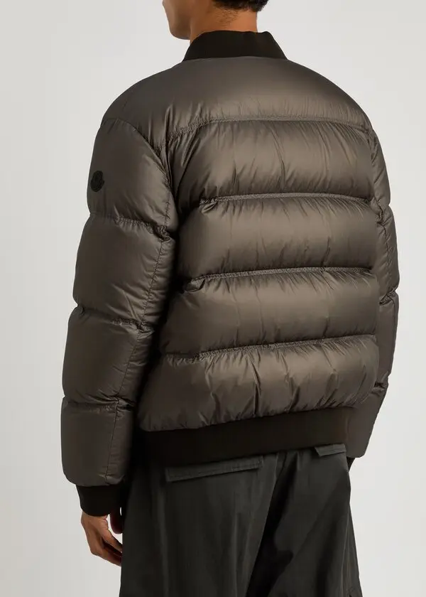 Moncler Vioz Quilted Nylon Bomber Jacket