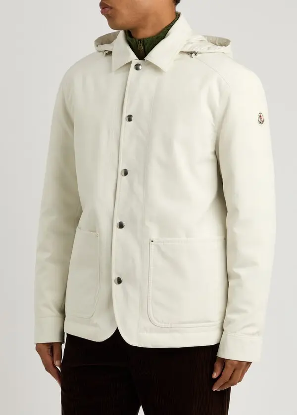 Moncler Buffaure Hooded Woven Jacket