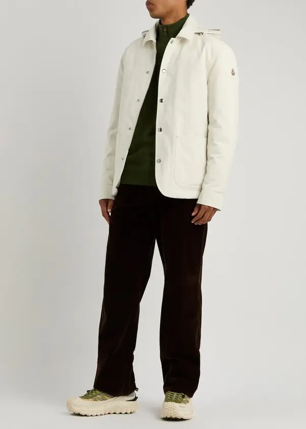 Moncler Buffaure Hooded Woven Jacket