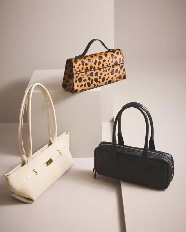 DEMELLIER The New York Shoulder Bag - Chalk