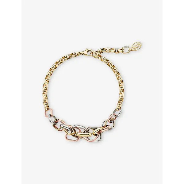 CARTIER Trinity 18ct Yellow, White And Rose- Bracelet - Gold
