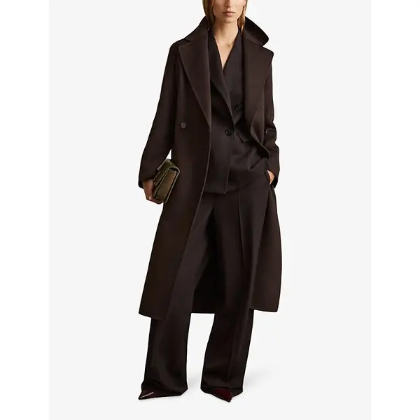 REISS Lucia Wool-blend Coat