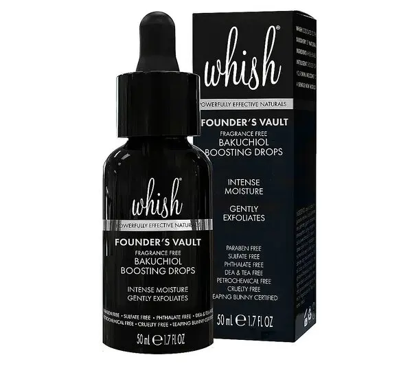 Whish Mega 1.7oz Founders Vault Bakuchiol Boosting Drops - One-color