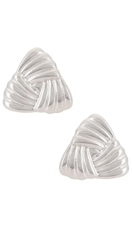 HEAVEN MAYHEM Tri Earrings - Silver
