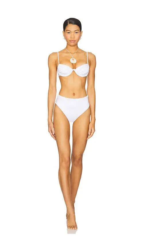 Agua Bendita X Penelope Bikini Bottom - Ivory