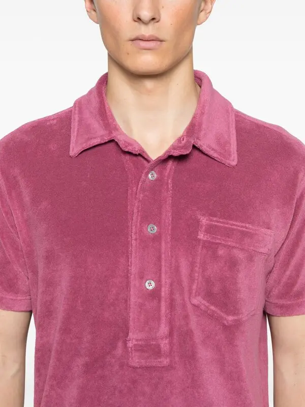 TOM FORD Terry-effect Polo Shirt