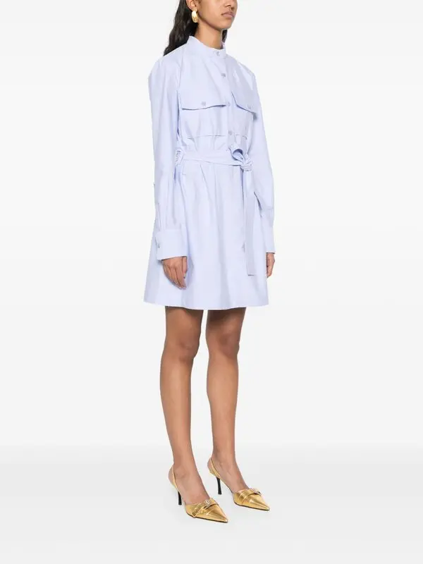Givenchy Embroidered Mini Shirt Dress