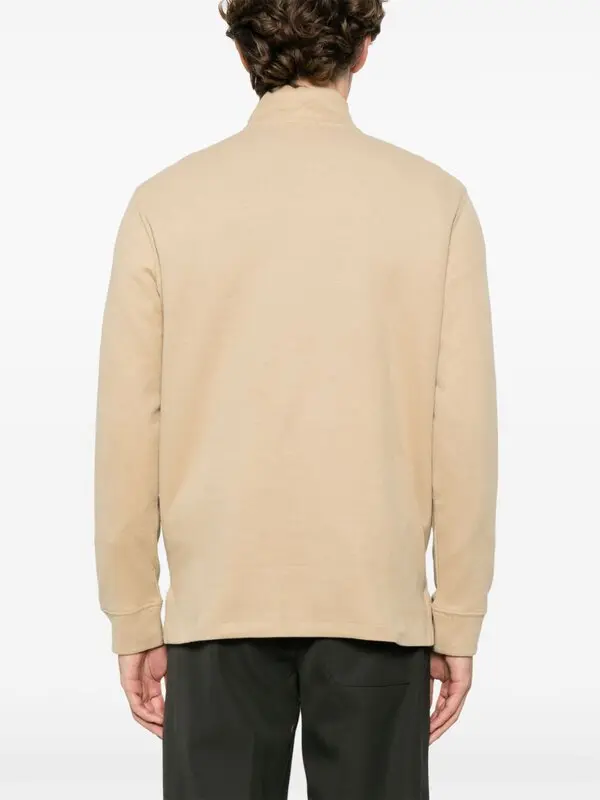 Polo Ralph Lauren Half Zip-up Sweater - Neutrals