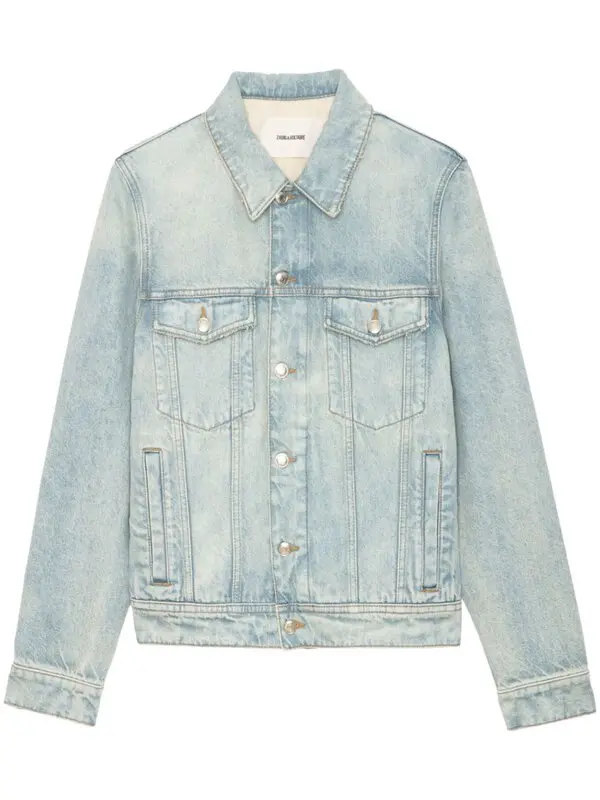 Zadig&Voltaire Bases Denim Jacket - Blue